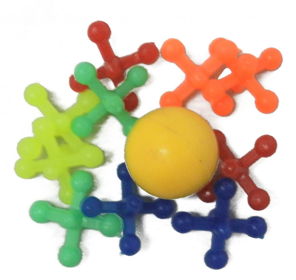 Matatena juego de plástico con pelota loca y 10 matatenas - Gama Games