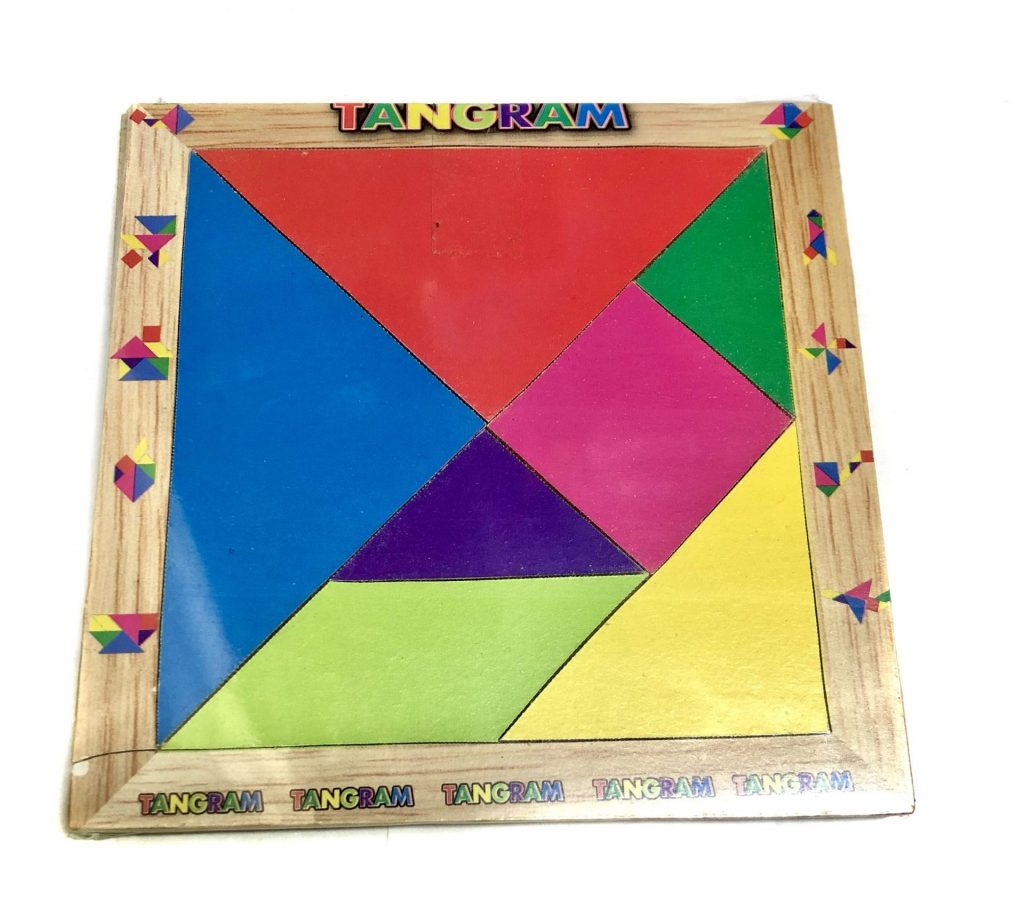 Tangram madera 15x15 cm - Gama Games